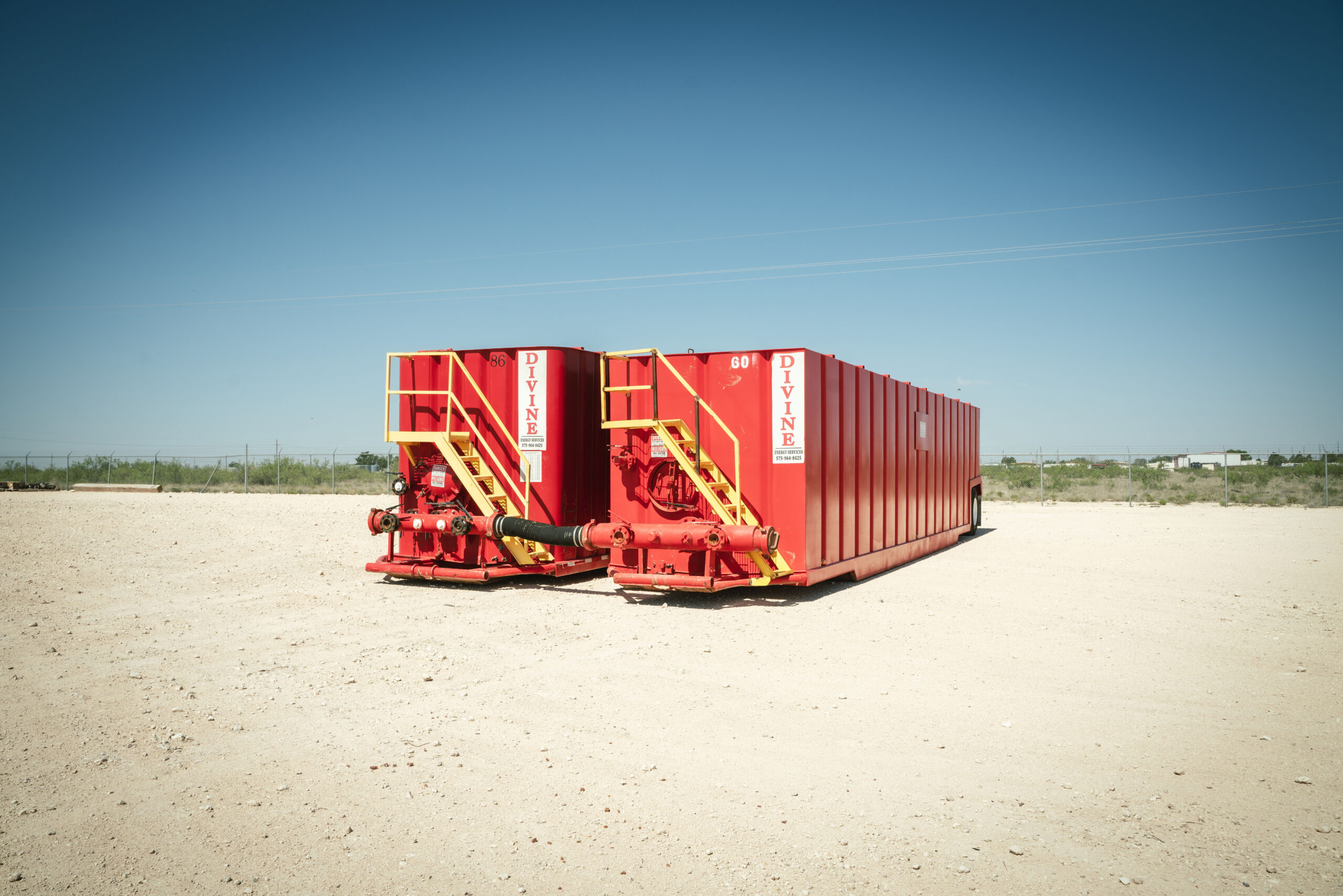 Frac Tanks - Divine Energy Services